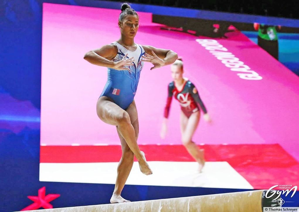 Gymnastique : Marine Boyer championne de France à la poutre
