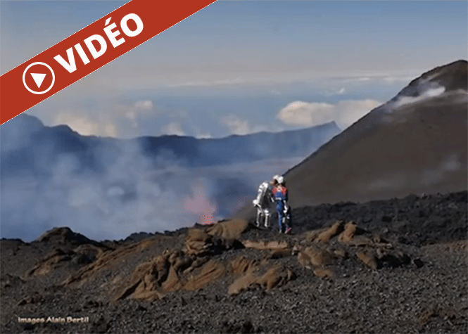 [Vidéo] Suivez les volcanologues au plus près de l'éruption