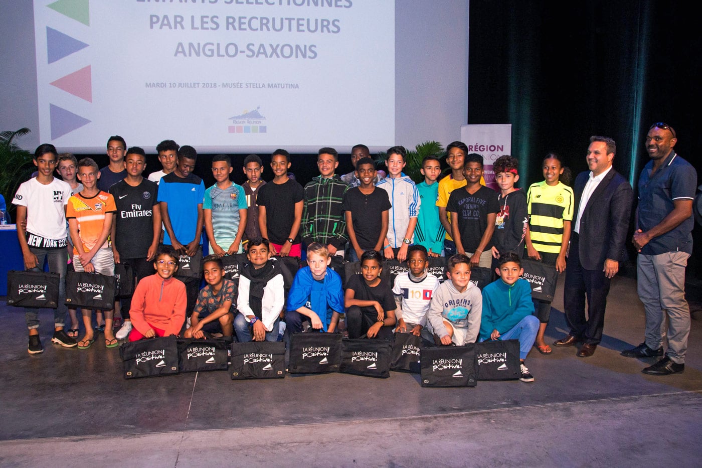 Sportivement réunionnais : 69 jeunes footballeurs sélectionnés par des ...