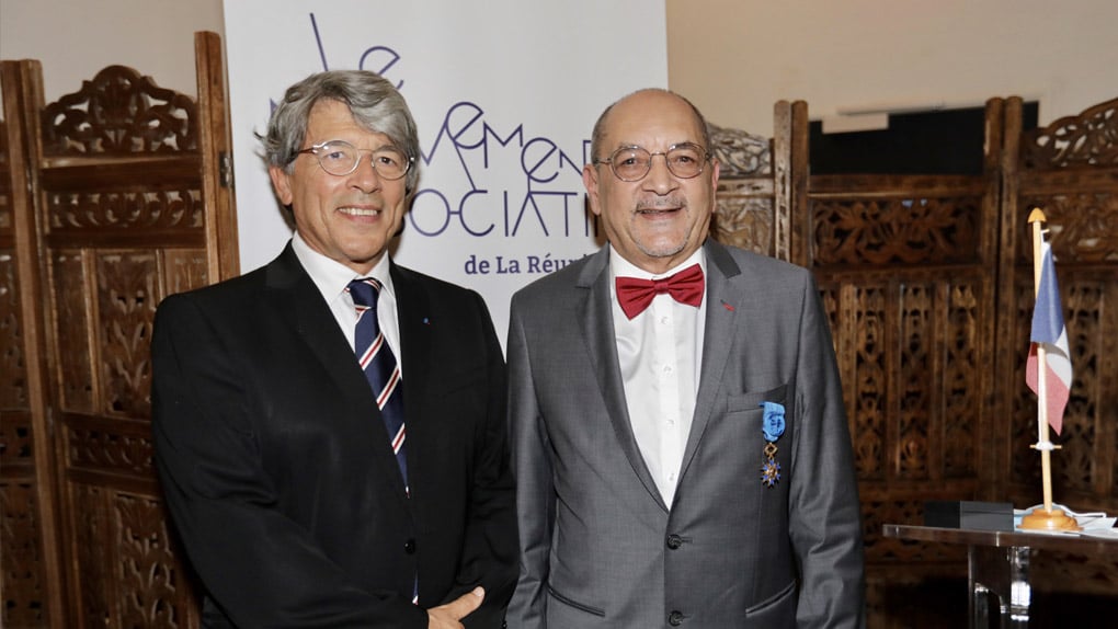 Jean François Beaulieu médaillé officier de l'Ordre national du mérite