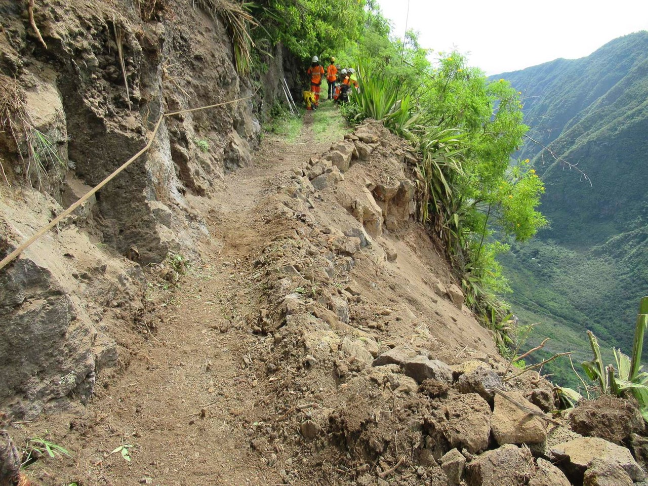 Canalisation des Orangers : le sentier reste fermé jusqu'au 19 juin