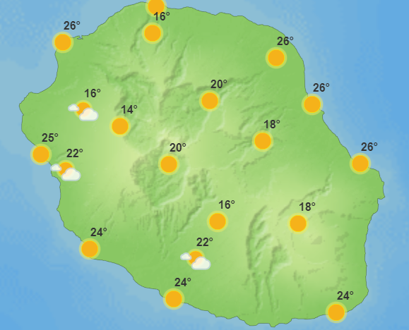 Météo : Le temps est beau et sec