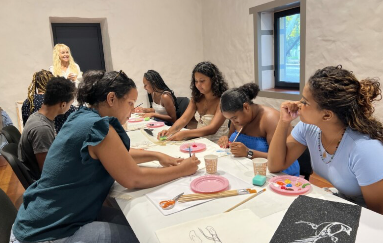 Un atelier dédié aux femmes à la Longère Sudel-Fuma