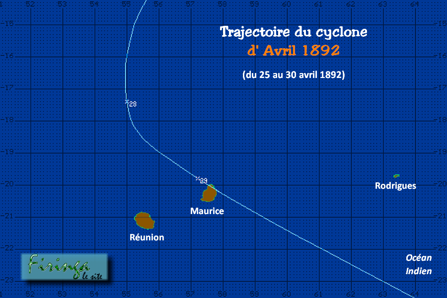 Histoire météorologique : 29 avril 1892, l'horreur s'abat sur Maurice.