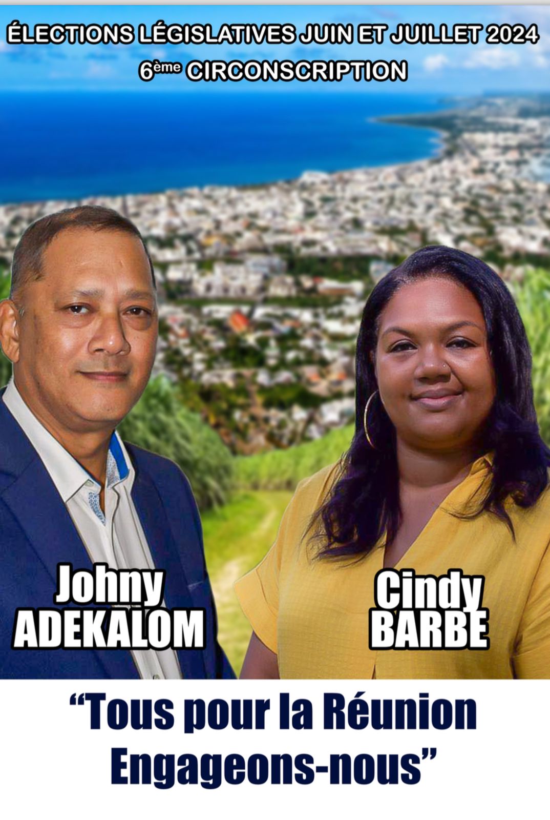 [Communiqué]Johny Adekalom et Cindy Barbe candidats dans la 6e ...