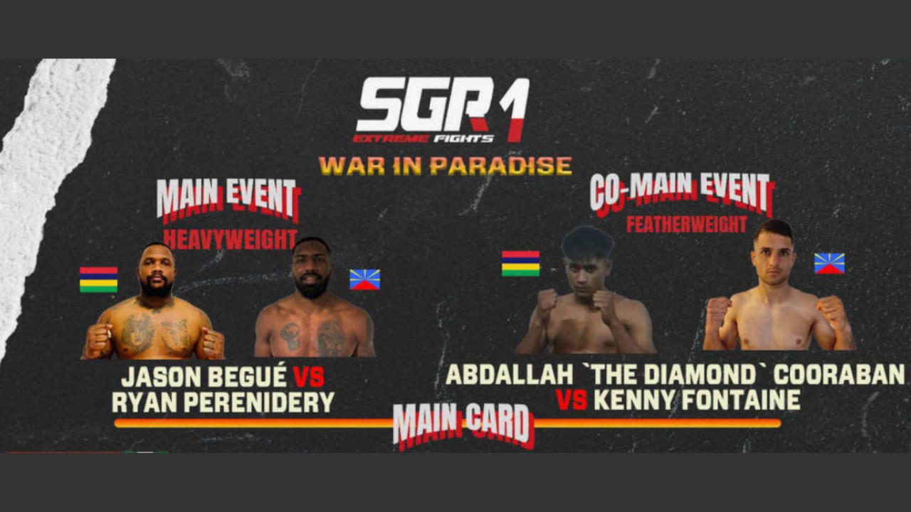 SGR1 à Maurice : deux espoirs réunionnais du MMA prêts à faire parler ...