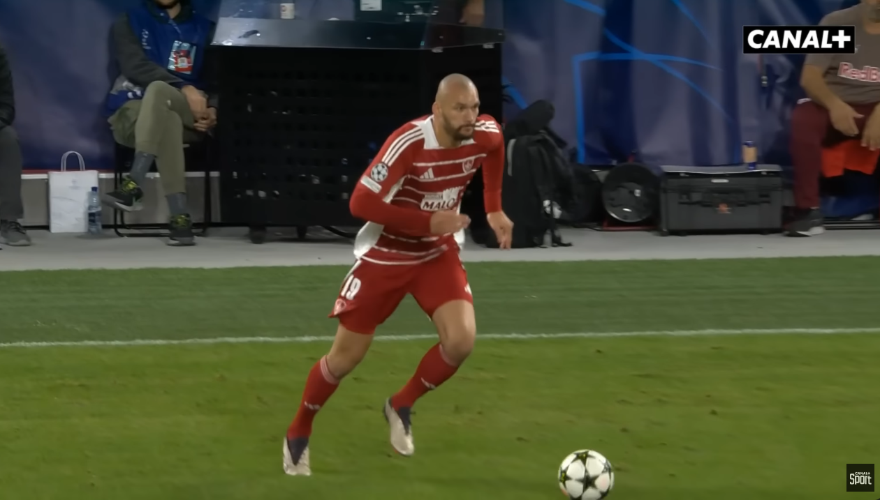 Ludovic Ajorque brille avec Brest en Ligue des Champions