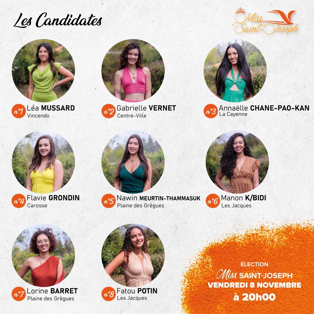 Élection de Miss Saint-Joseph : A vos votes