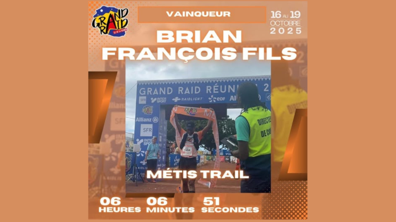Grand Raid 2025 : le Rodriguais Brian François-Fils triomphe sur le ...