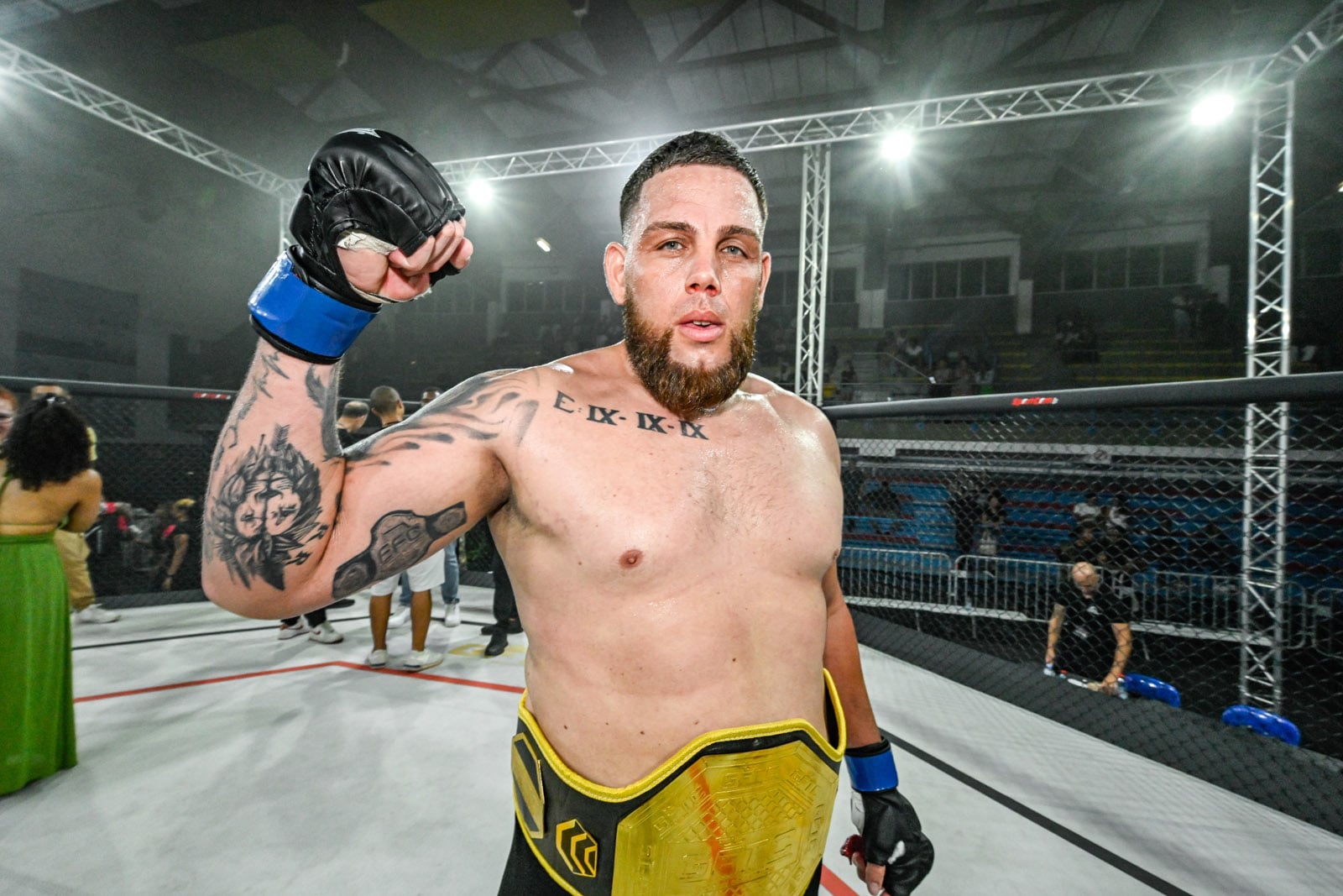 MMA GFTC 4 au Port : un Big Morel expéditif