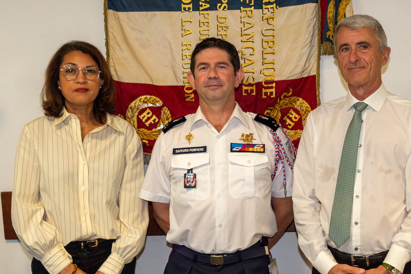 Le directeur du SDIS, Bertrand Vidot, promu de la Légion d’honneur