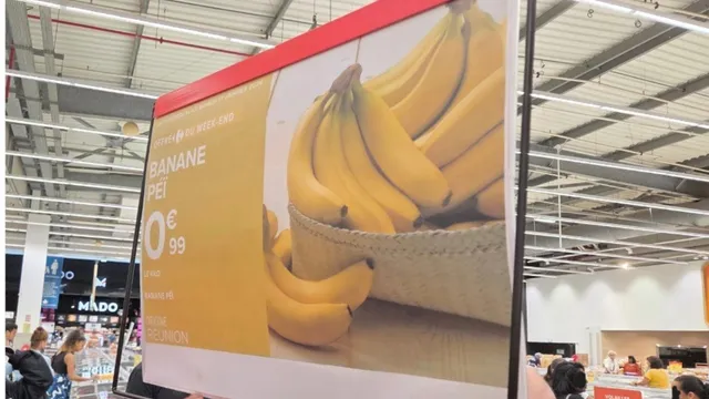 Banane péi à 0,99 euro le kilo : après avoir flambé, le prix s’effondre ...
