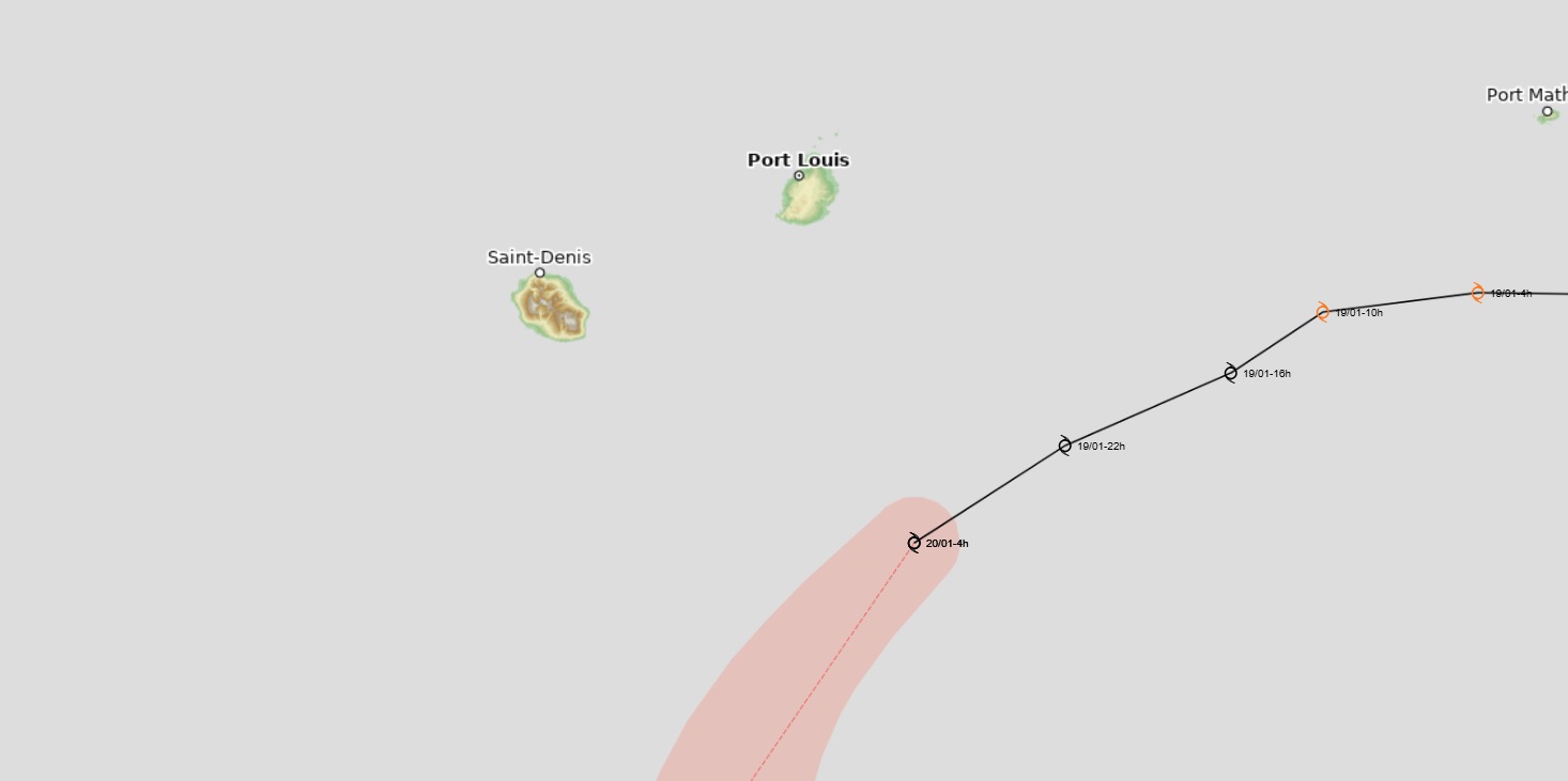 Dudzaï passe (loin) au large de nos côtes, une vigilance jaune vague ...