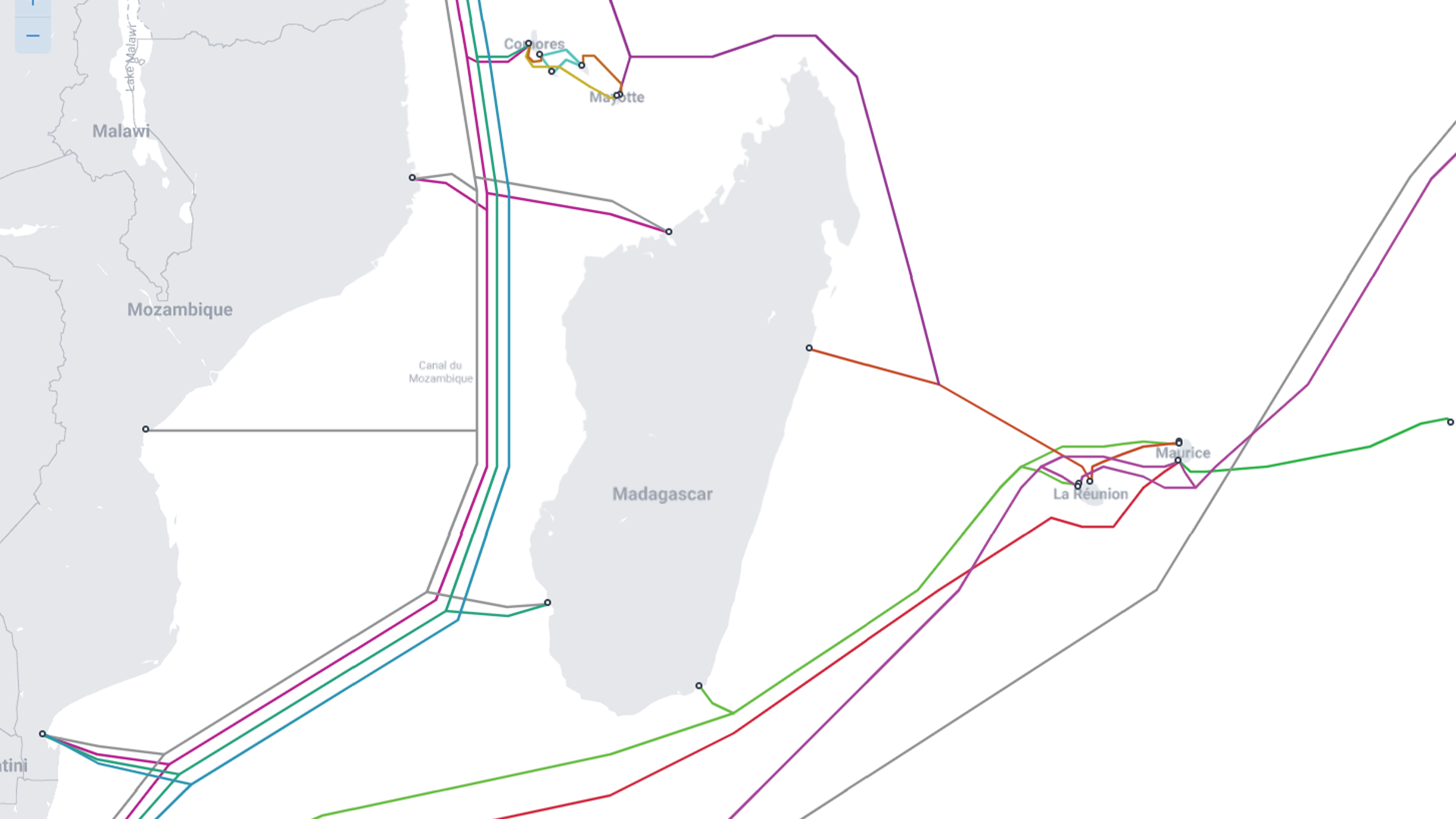 Câble sous-marin : une liaison entre La Réunion et Durban