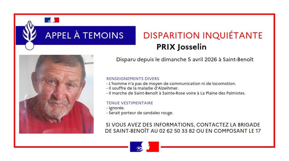 Archives des disparition inquiétante – Zinfos974