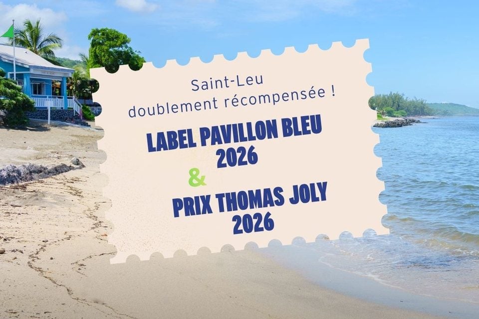 Pavillon Bleu 2026 et Prix Thomas Joly : Saint-Leu doublement ...