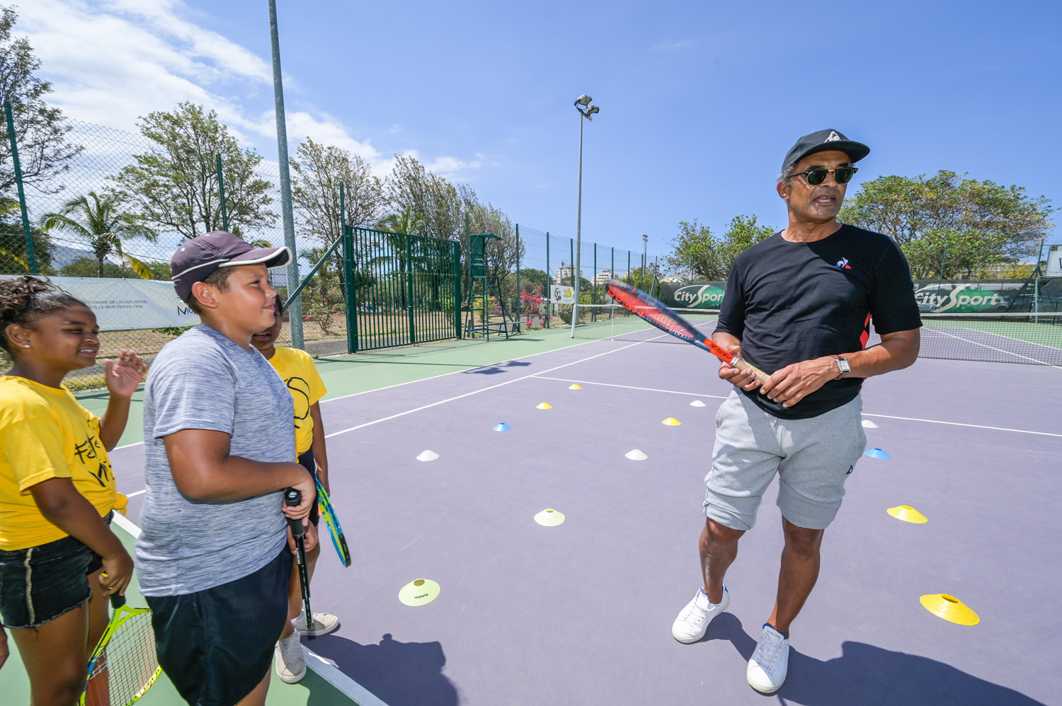 Yannick Noah enchante Champ-Fleuri
